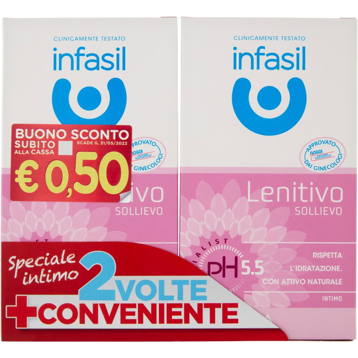DET.INT.INFASIL LENIT.2X200ML - Coop Shop