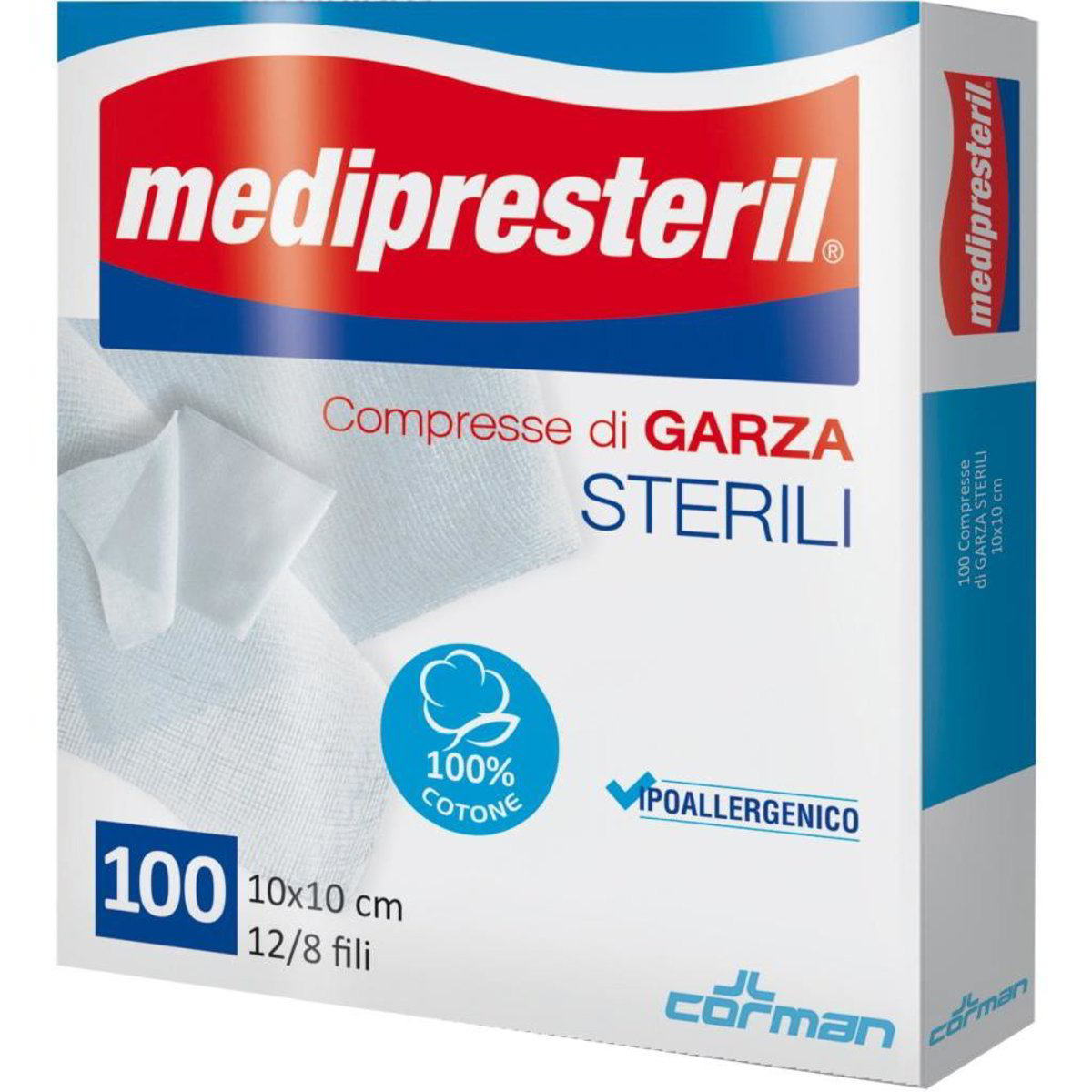 Garze sterili in compresse 10x10cm MEDIPRESTERIL 1 PZ - Coop Shop