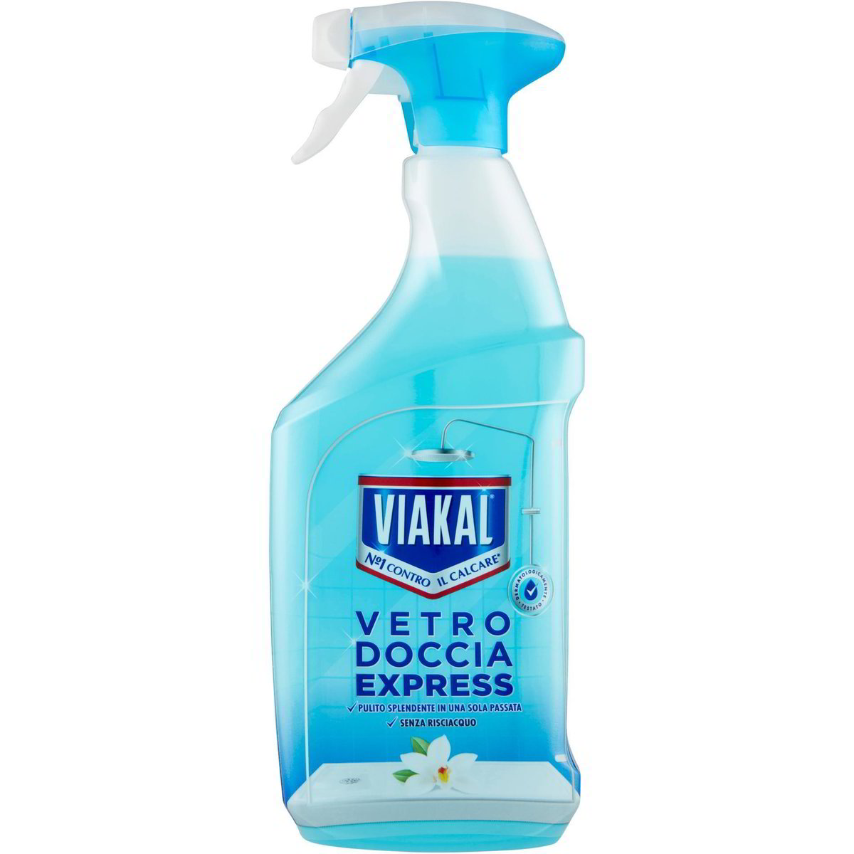 Detersivo spray anticalcare per vetri doccia VIAKAL 800 ML - Coop Shop