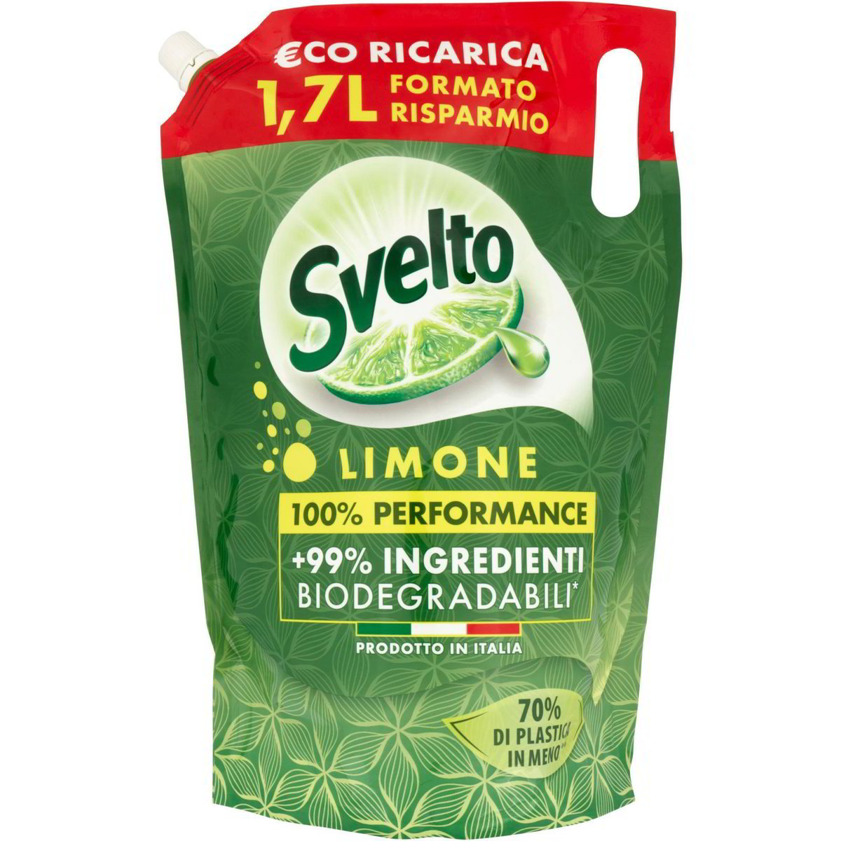 Detersivo stoviglie al limone ecoricarica SVELTO 1700 ML - Coop Shop