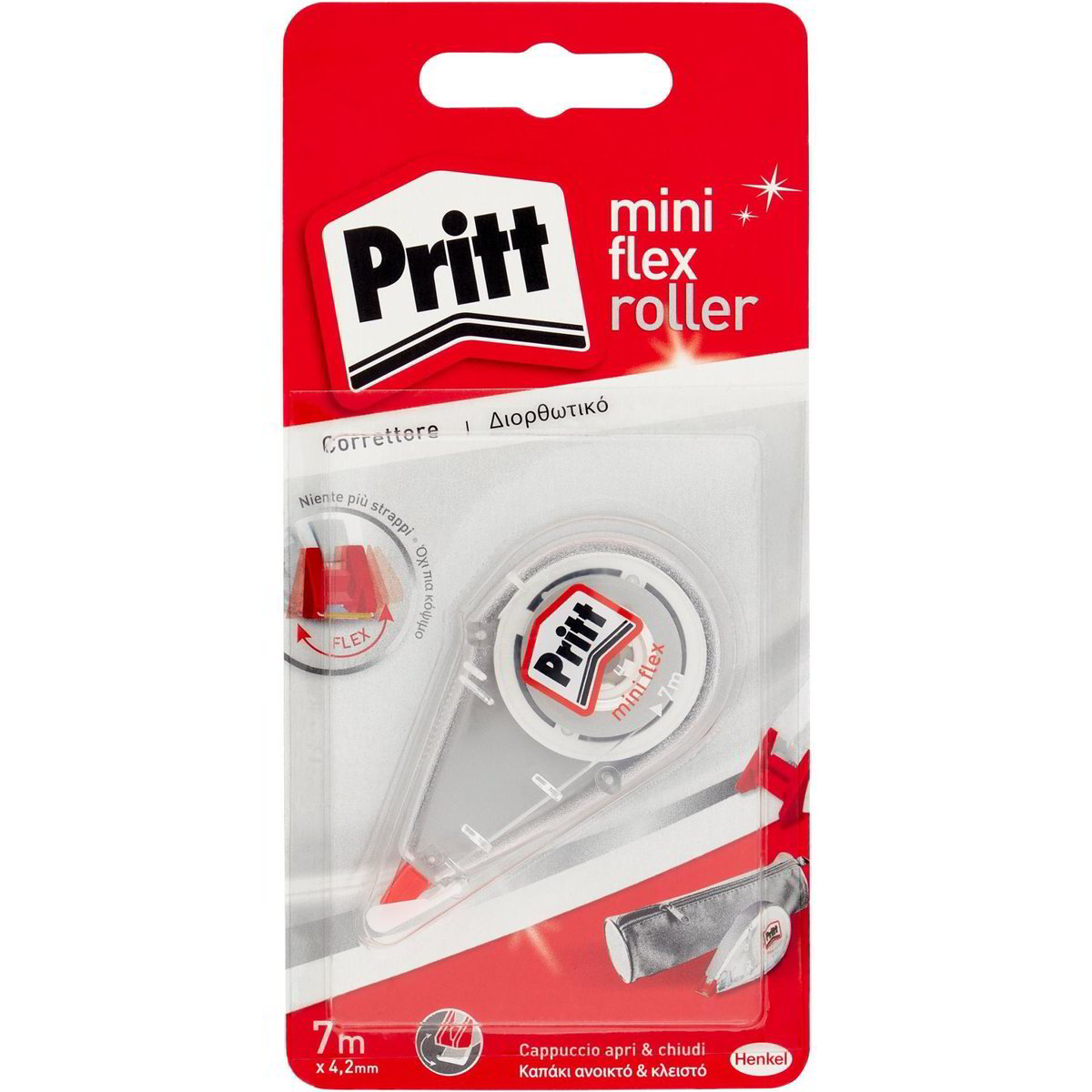 Correttore roller mini flex roller 4,2mm 7m PRITT 1 PZ - Coop Shop