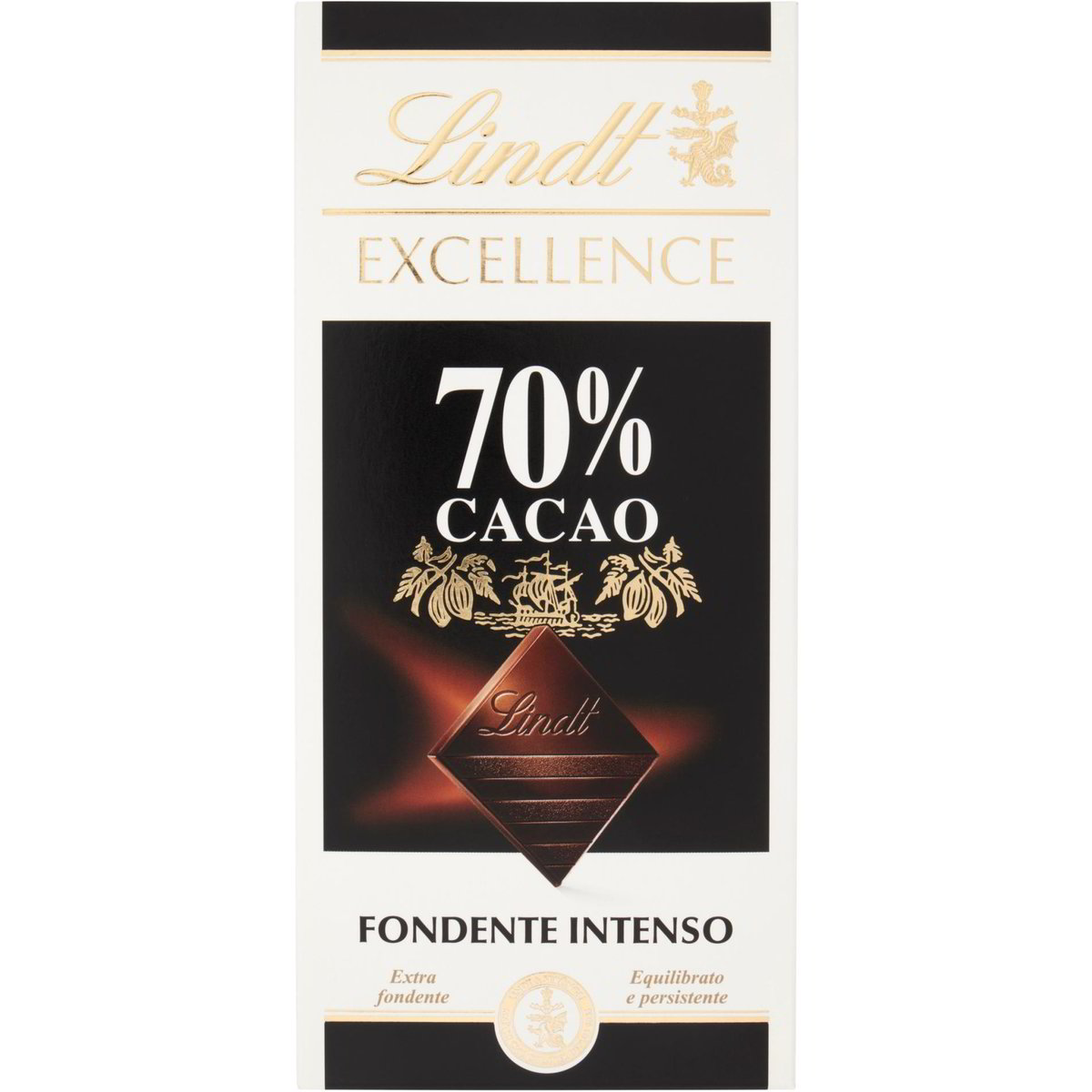Tavoletta cioccolato fondente 70% intenso LINDT 100 G - Coop Shop
