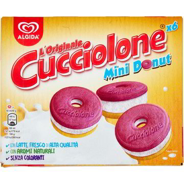 Gelato biscotto cucciolone mini donuts ALGIDA - Coop Shop