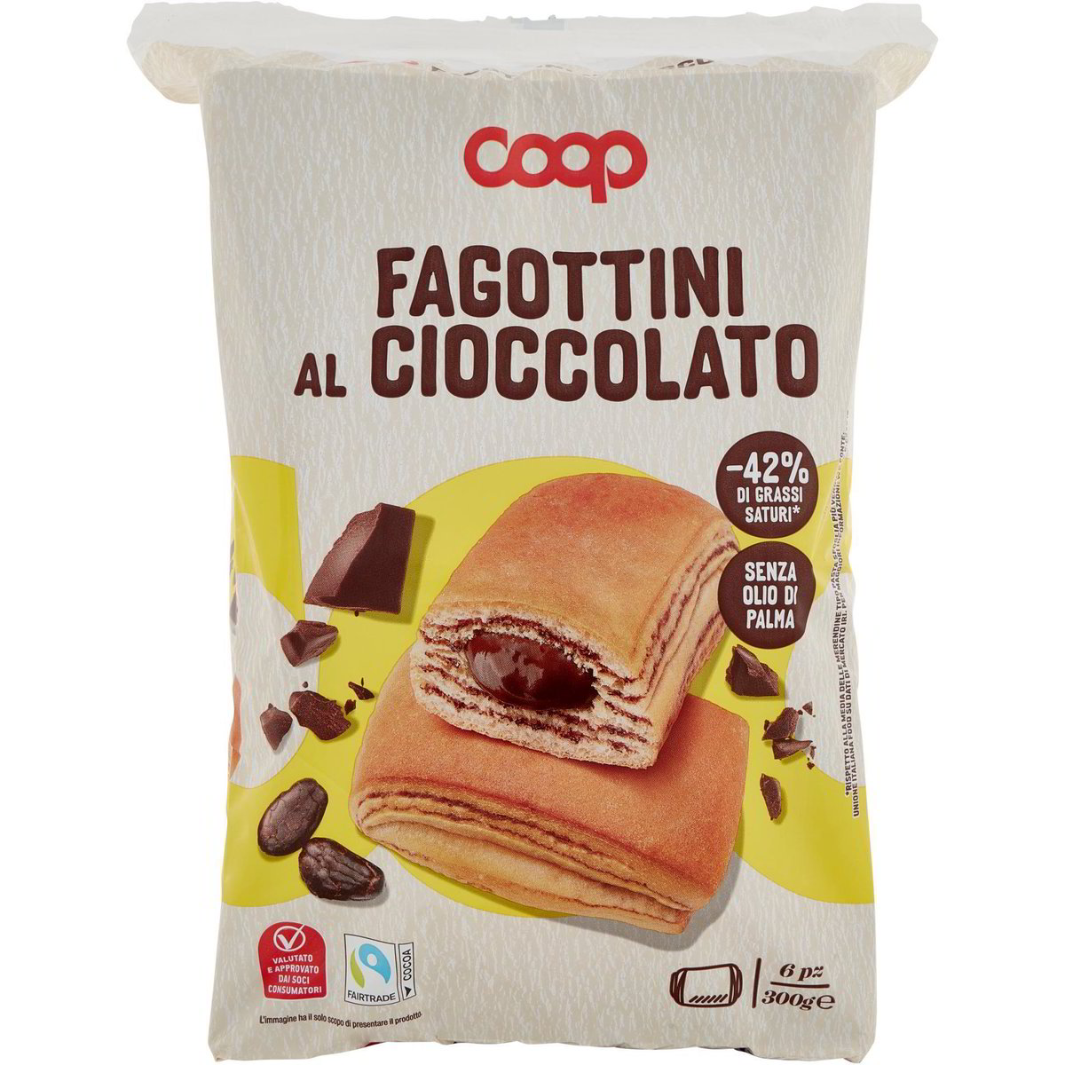 Merendine fagottini al cioccolato COOP 300 G - Coop Shop