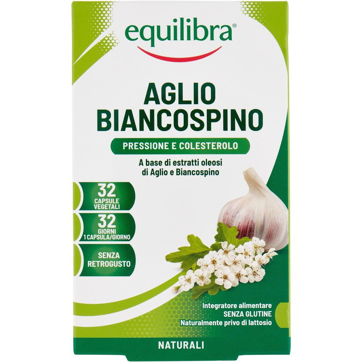 Integratore dietetico aglio e biancospino x32 EQUILIBRA 38,6 G - Coop Shop