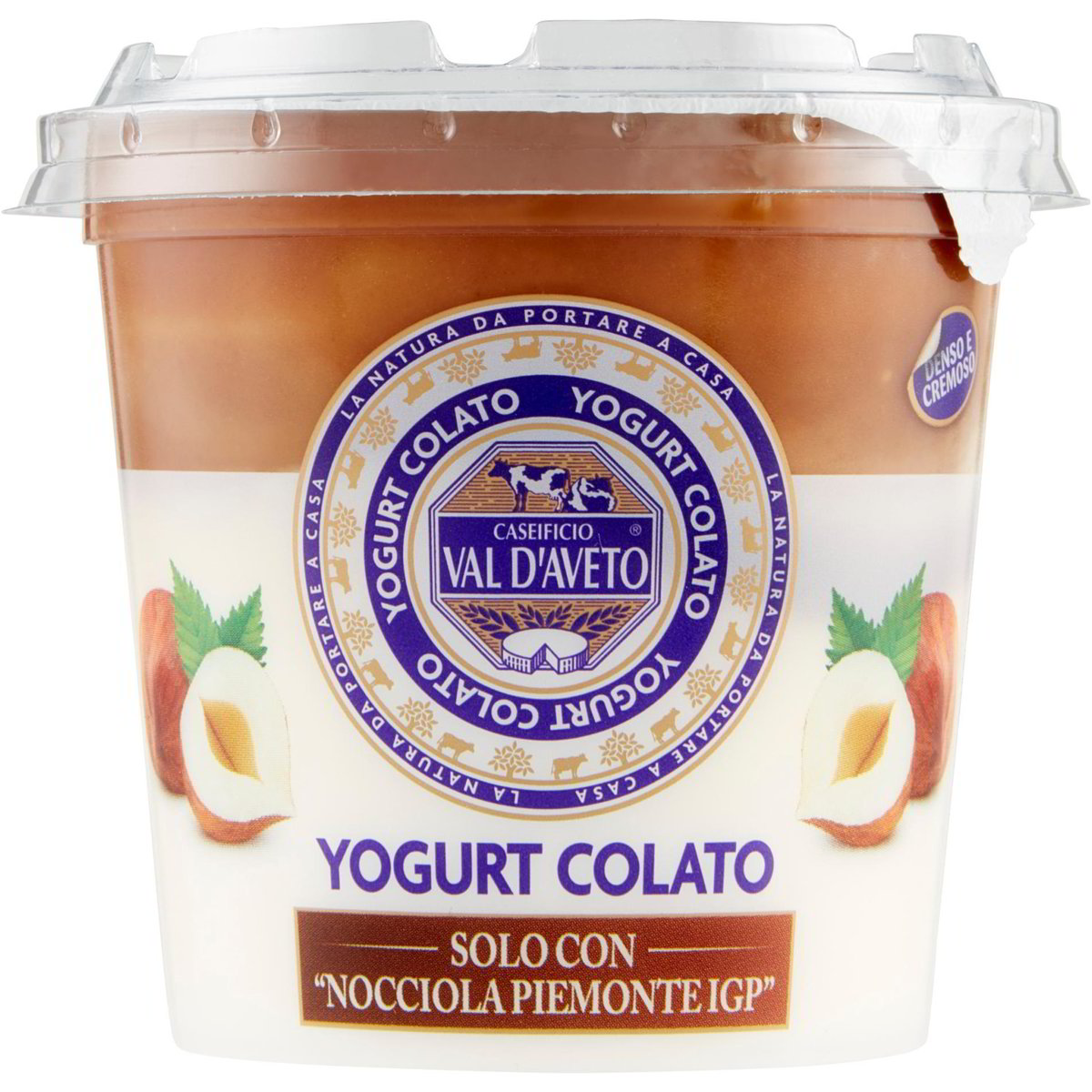 Yogurt colato con nocciola piemonte igp CASEIFICIO VAL D'AVETO 150 G ...