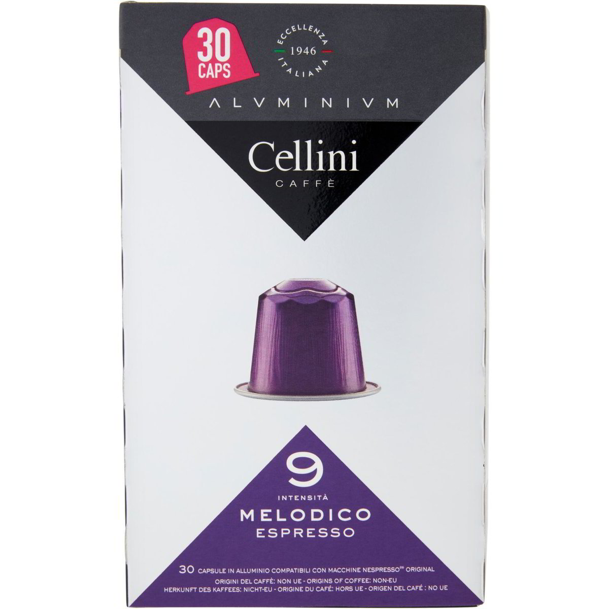 Capsule caffè espresso melodico x30 CELLINI - NESPRESSO 1 PZ - Coop Shop