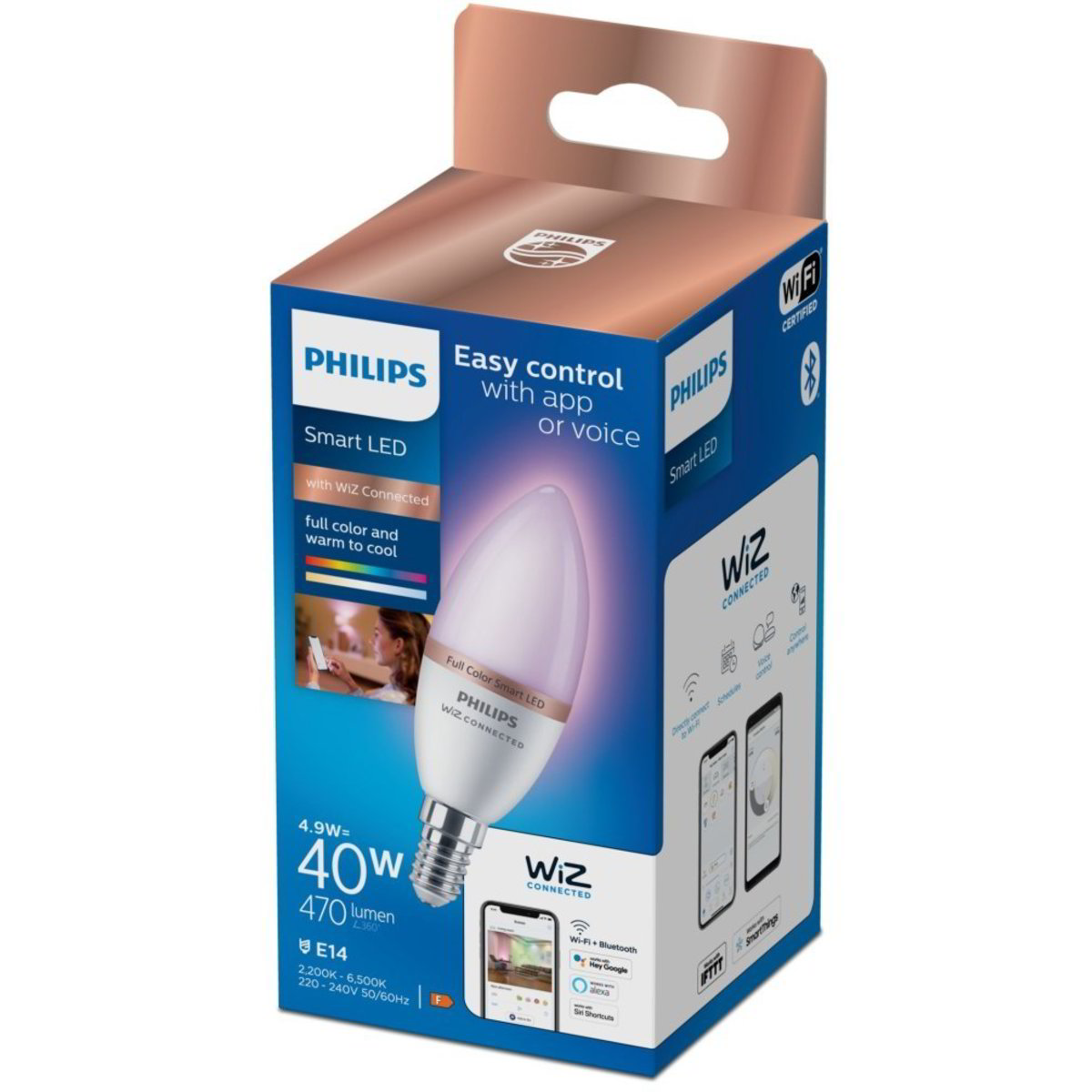 Lampadina smart led color 40w e14 PHILIPS 1 PZ - Coop Shop