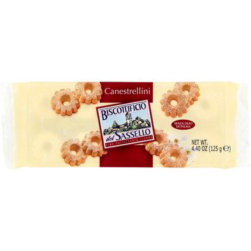 Pasticcini canestrellini BISCOTTIFICIO DEL SASSELLO 125 G - Coop Shop