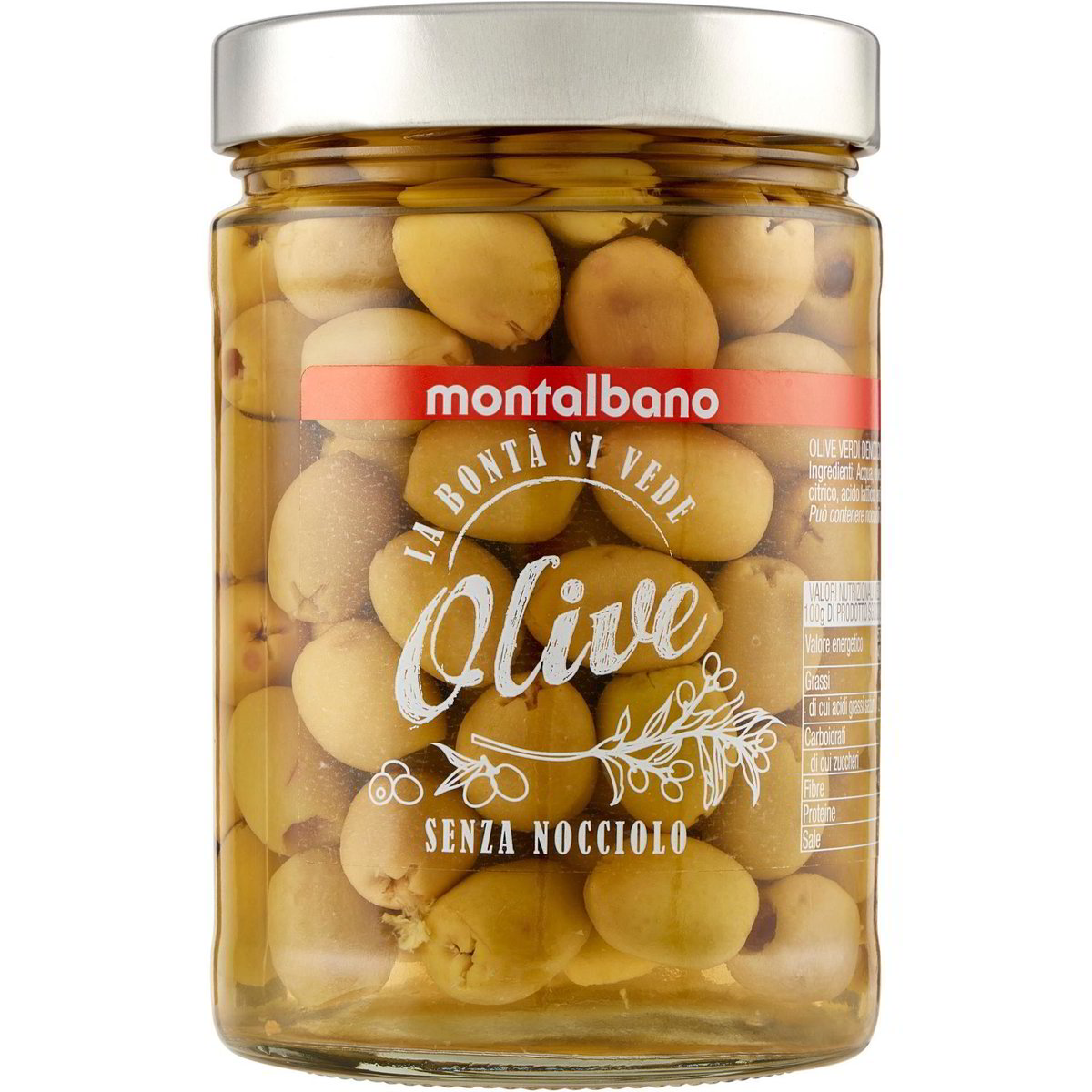 Olive verdi denocciolate in salamoia MONTALBANO 260 G - Coop Shop