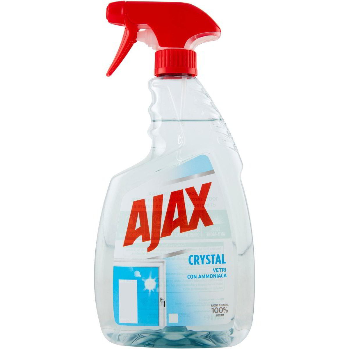 Detersivo spray vetri crystal clean 100% anti-alon AJAX 750 ML - Coop Shop