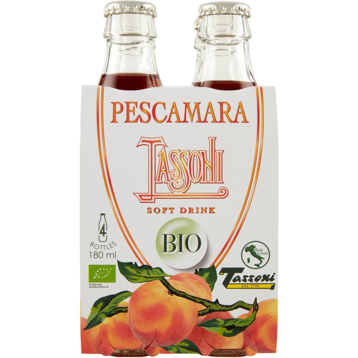 Bibita gassata pescamara TASSONI 4 X 180 ML - Coop Shop