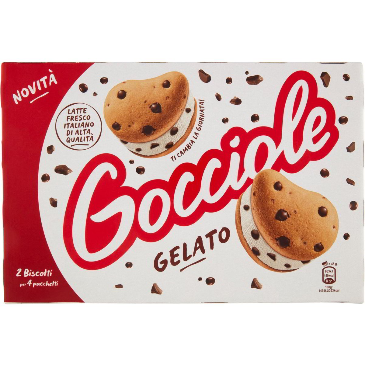 Gelato gocciole PAVESI 456 G - Coop Shop