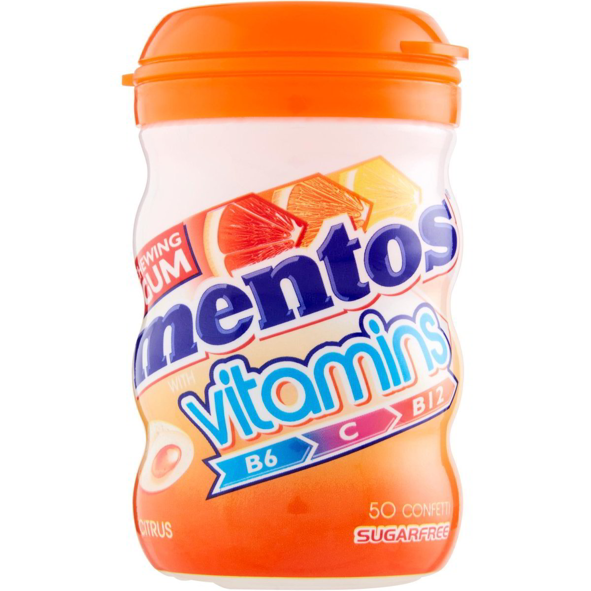Chewing gum vitamins sugar free MENTOS 100 G - Coop Shop
