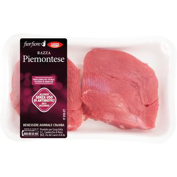 Vitellone filetto a fette razza piemontese COOP - FIOR FIORE 350 G ...