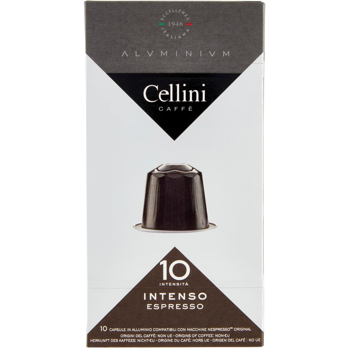 Capsule caffè espresso intenso x10 CELLINI 1 PZ - Coop Shop