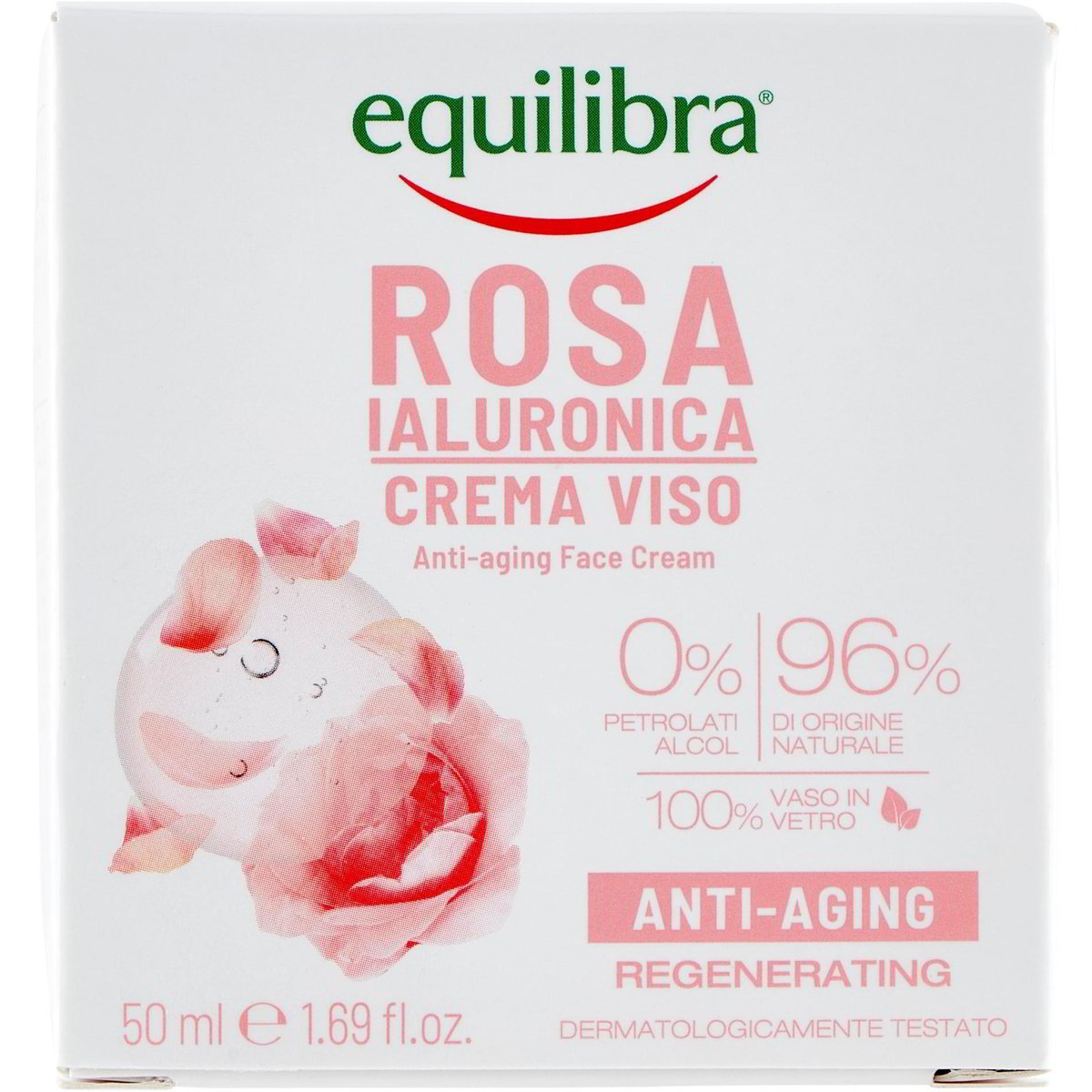 Crema viso rosa ialuronica anti aging EQUILIBRA 50 ML - Coop Shop