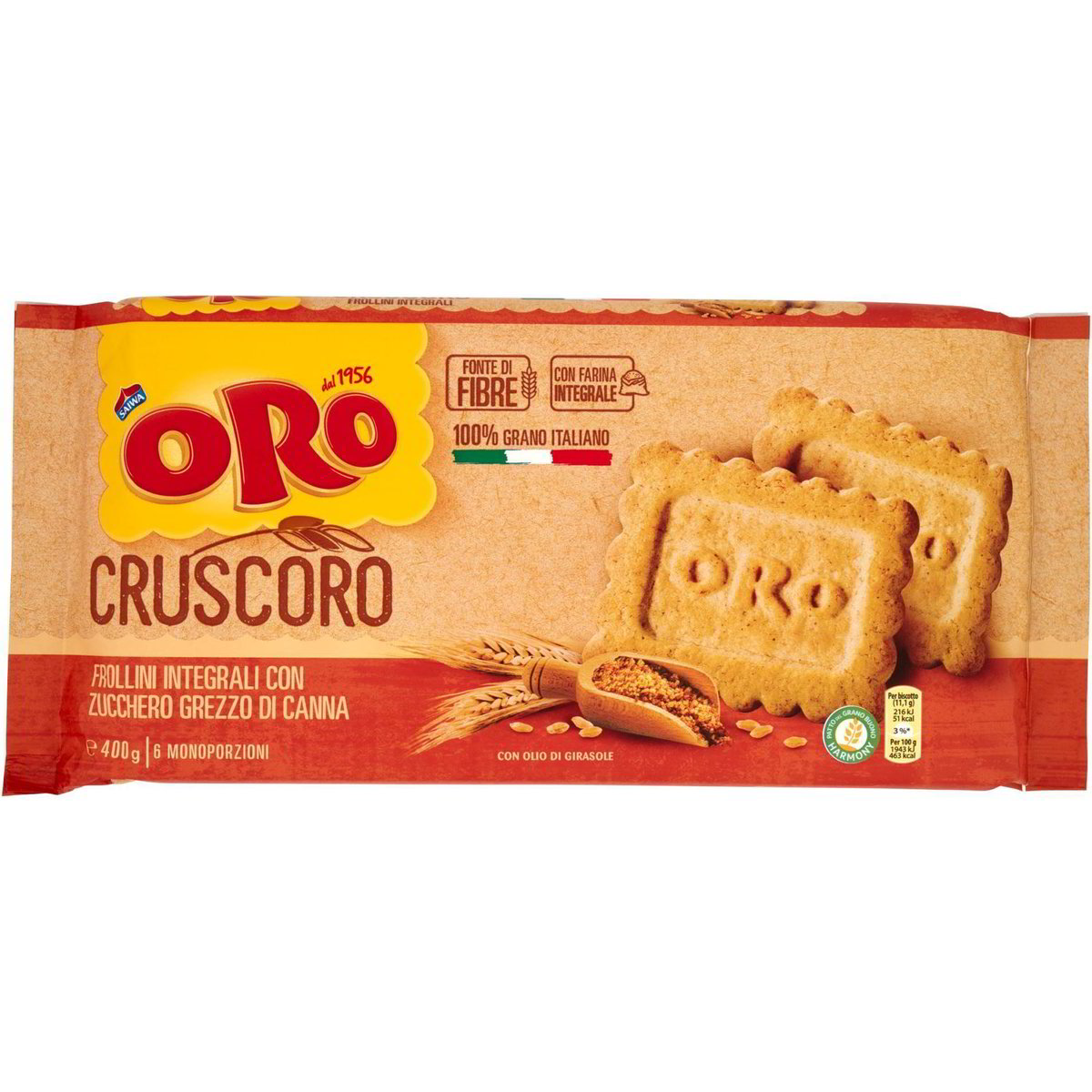Oro 5 Cereali Ricette Biscotti Oro Saiwa 5 Cereali - Con Frumento, Riso ...