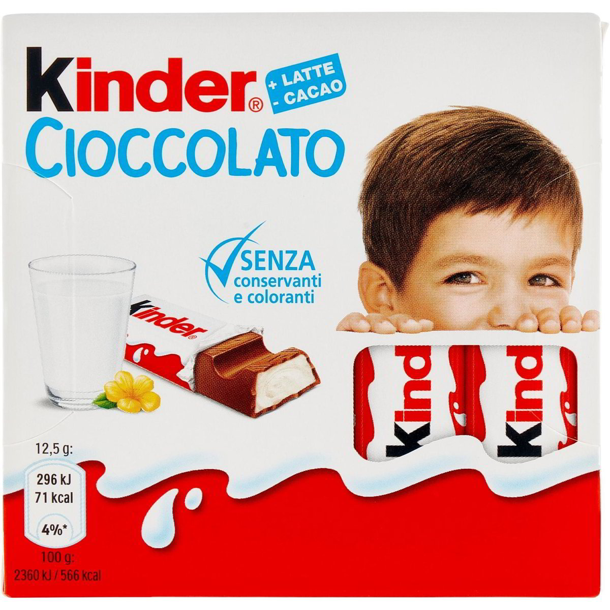 Kinder cioccolato FERRERO 4 X 12,5 G - Coop Shop