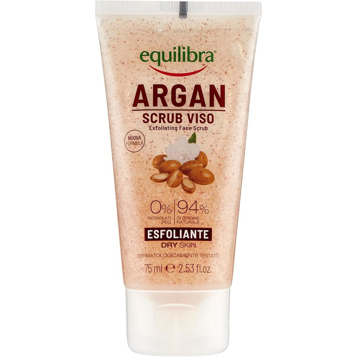 Scrub viso esfoliante olio d'argan EQUILIBRA 75 ML - Coop Shop
