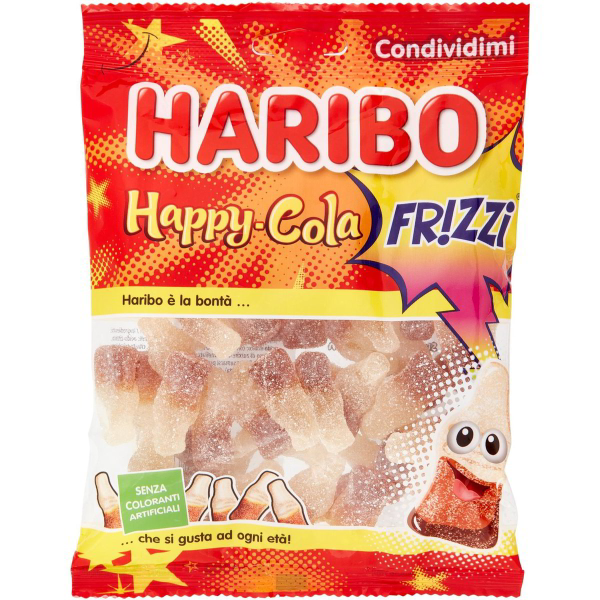 Caramelle happy cola frizzi HARIBO 175 G - Coop Shop