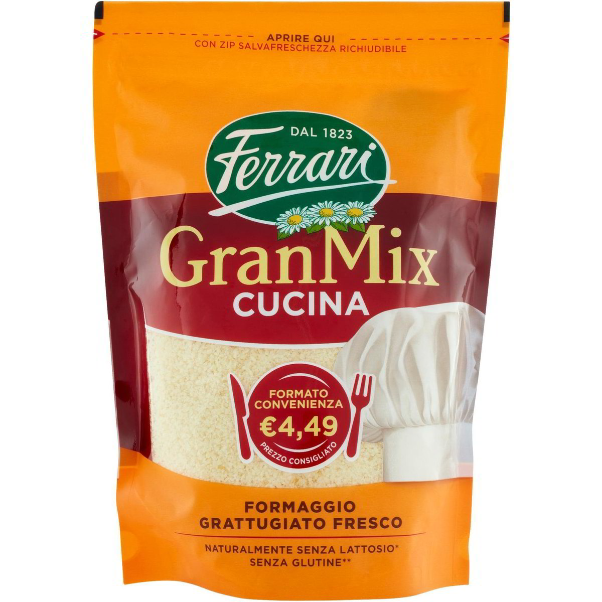 Formaggio grattugiato granmix FERRARI 500 G - Coop Shop
