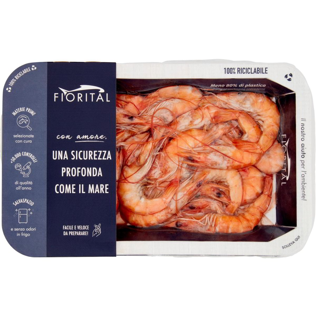 Mazzancolle tropicali cotte FIORITAL 200 G - Coop Shop