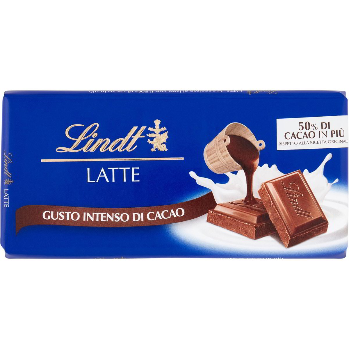 Tavoletta cioccolato al latte gusto intenso cacao LINDT 100 G - Coop Shop