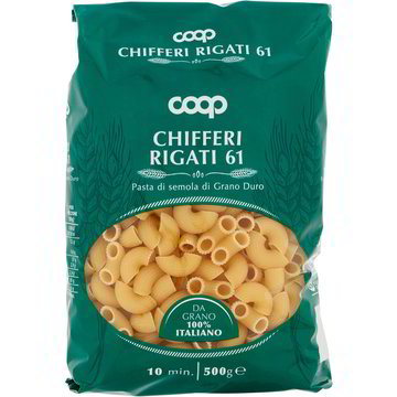 Chifferi rigati n.61 COOP 500 G - Coop Shop