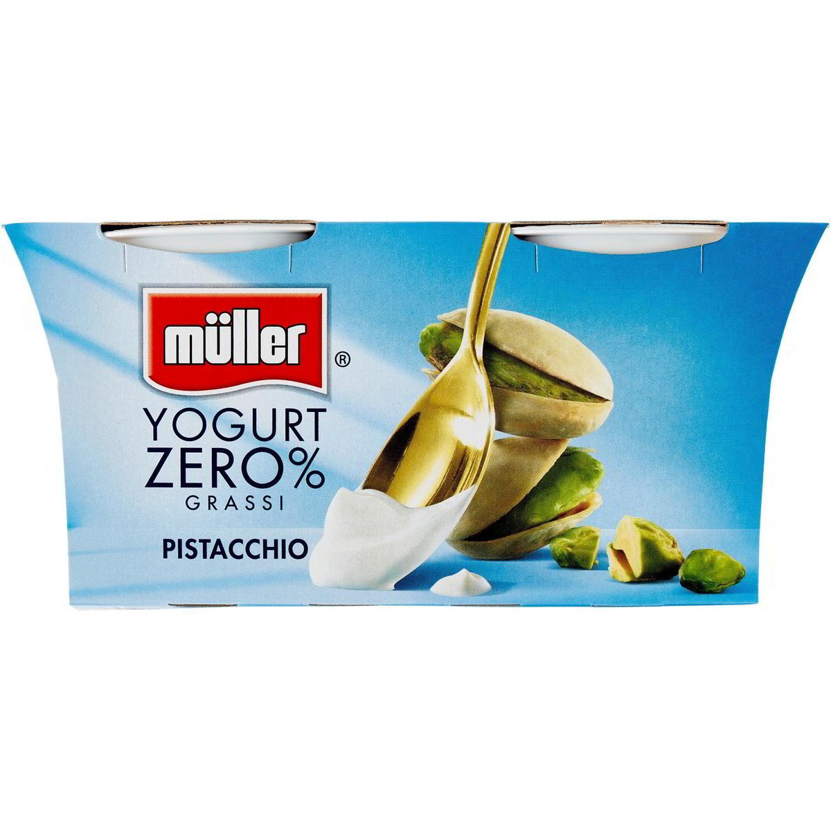 Yogurt zero% grassi al pistacchio MULLER 2 X 125 G - Coop Shop
