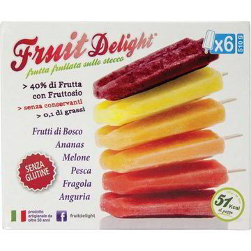 Ghiaccioli alla frutta x6 FRUIT DELIGHT 510 G - Coop Shop