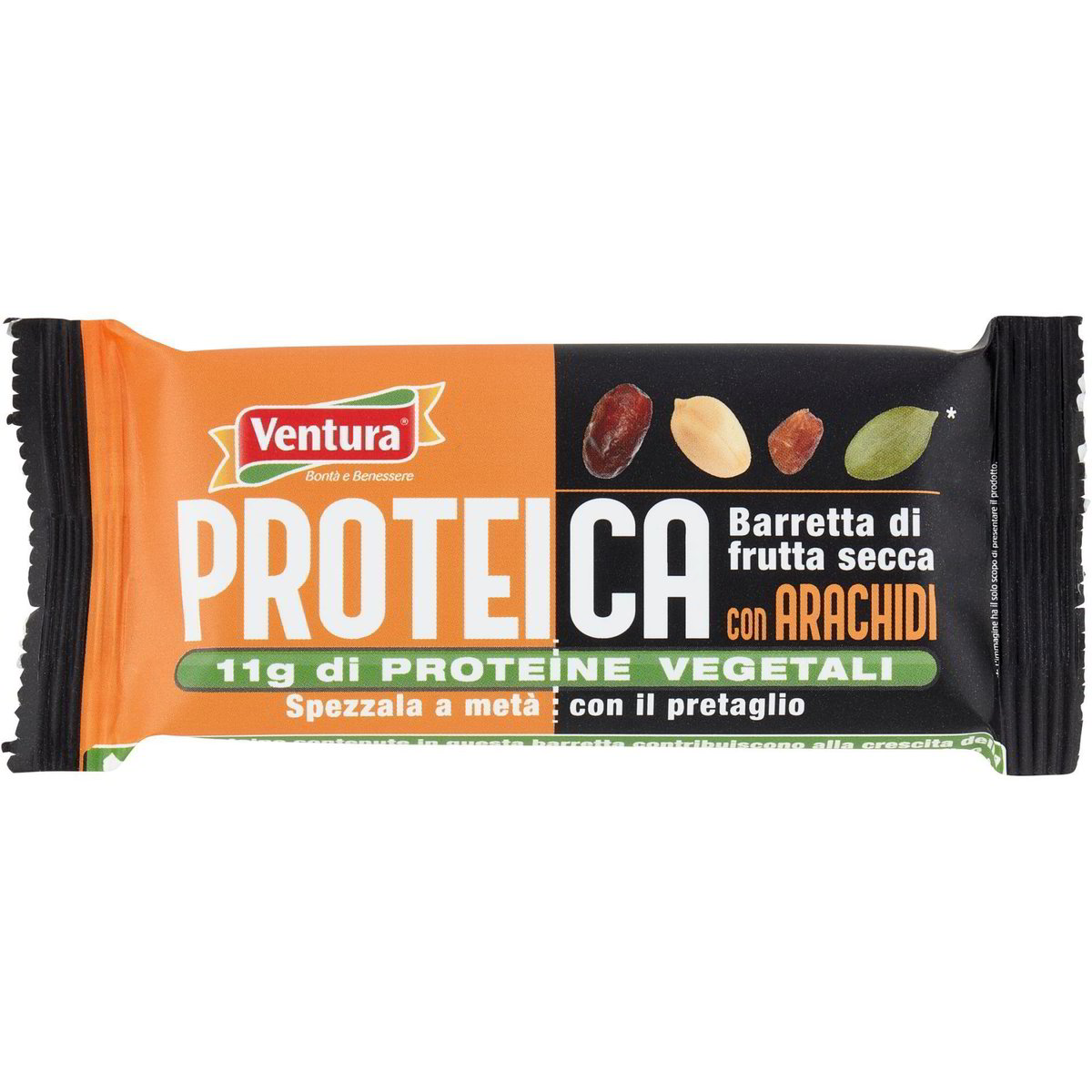 Barretta proteica di frutta secca e arachidi VENTURA 50 G - Coop Shop