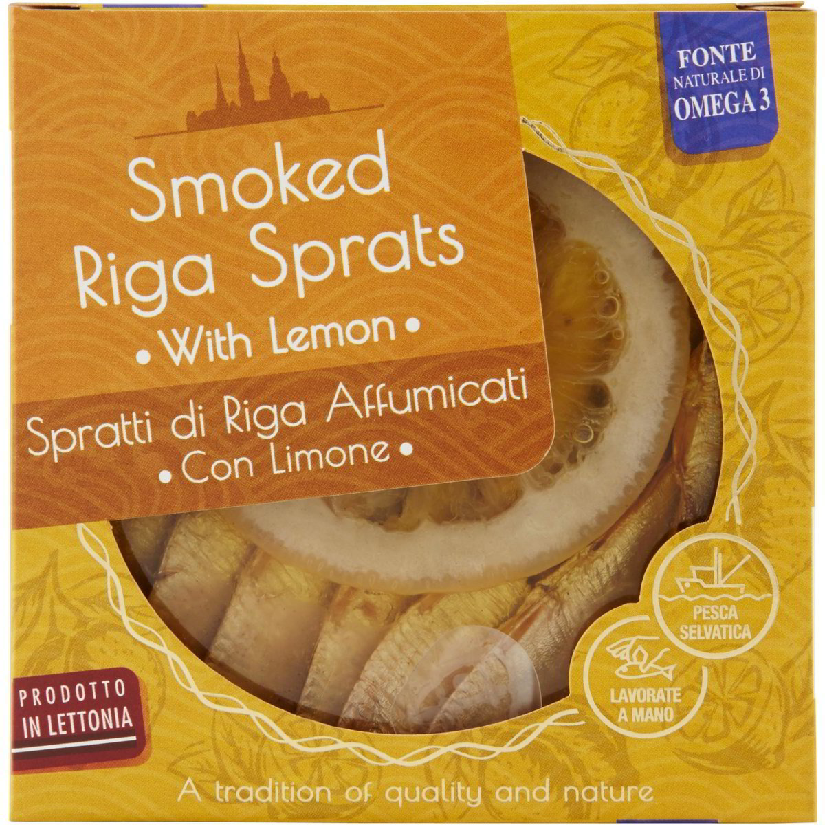 Spratti di riga affumicati con limone SAVE 120 GR - Coop Shop