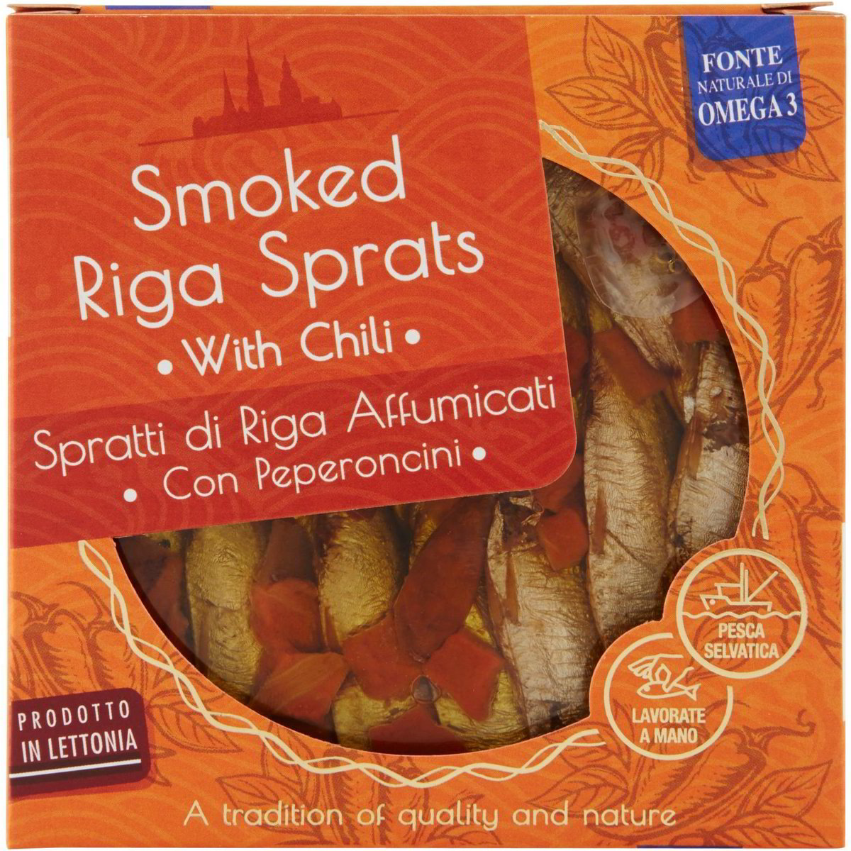 Spratti di riga affumicati con peperoncini SAVE 120 GR - Coop Shop