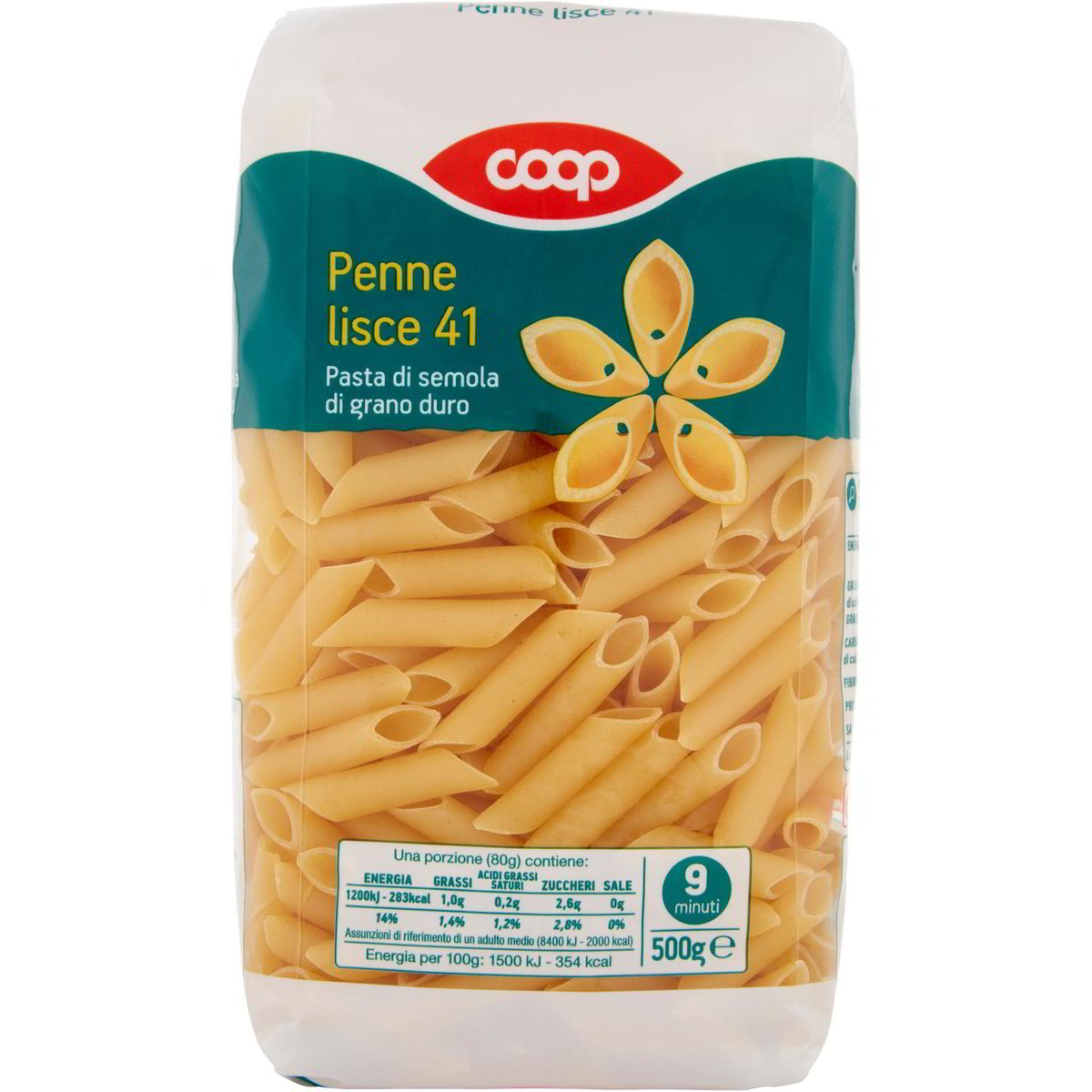 Penne lisce n.41 COOP 500 G - Coop Shop