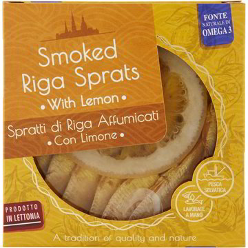Spratti di riga affumicati con limone SAVE 120 GR - Coop Shop