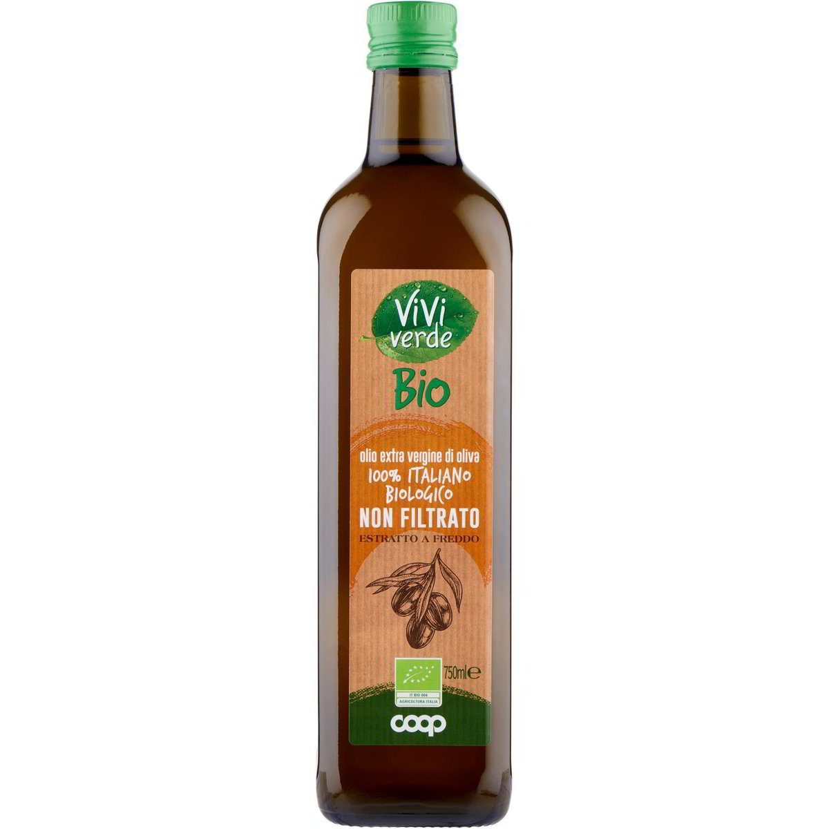 Olio extravergine di oliva non filtrato COOP - VIVI VERDE 750 ML - Coop ...