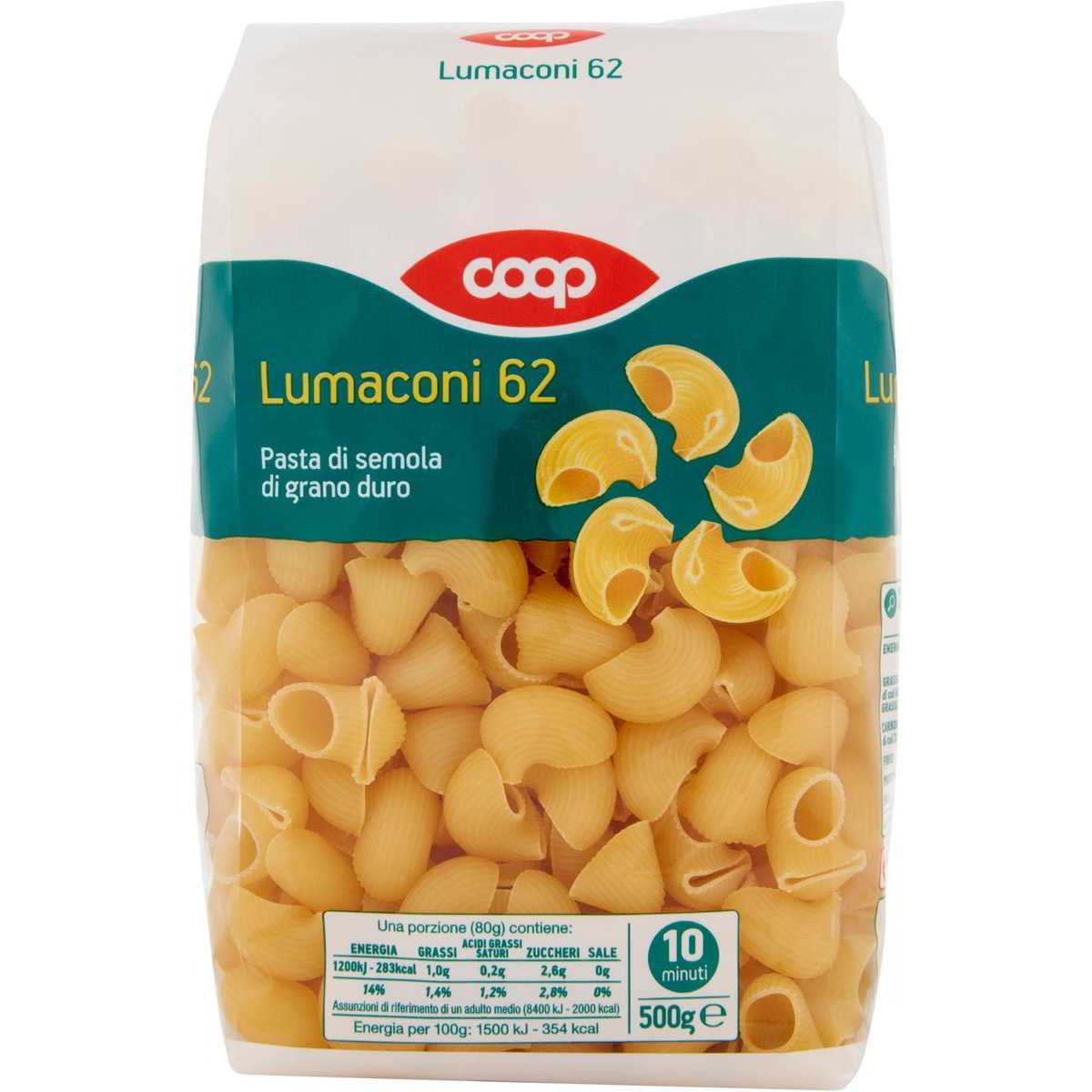 Lumaconi n.62 COOP 500 G - Coop Shop