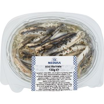 Alici filetti marinati MEDUSA 130 G - Coop Shop