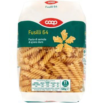 Fusilli n.64 COOP 500 G - Coop Shop