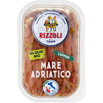 Alici filetti in olio di semi con capperi RIZZOLI 70 G - Coop Shop