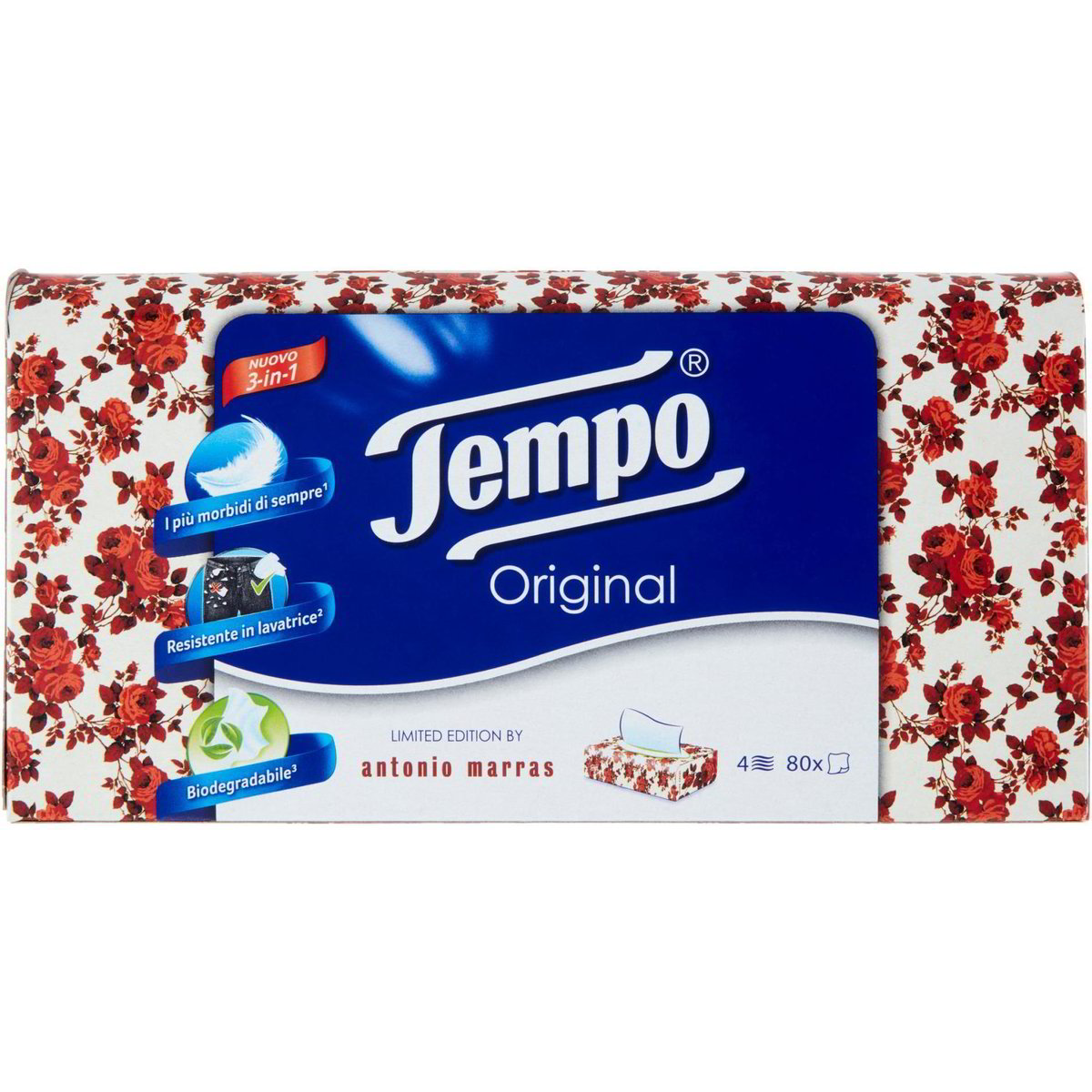 Fazzoletti original scatola 4 veli box x80 TEMPO 1 PZ - Coop Shop