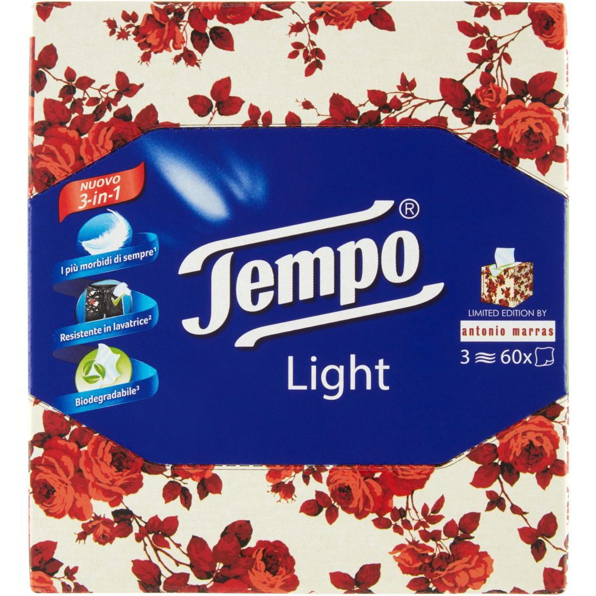 Fazzoletti Tempo Light 3 veli scatola x60 veline TEMPO 1 PZ - Coop Shop