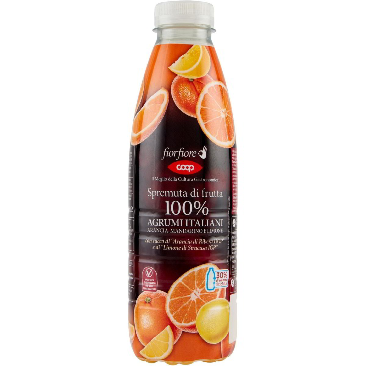Spremuta di agrumi arancia/mandarino/limone 100% COOP - FIOR FIORE 750 ...