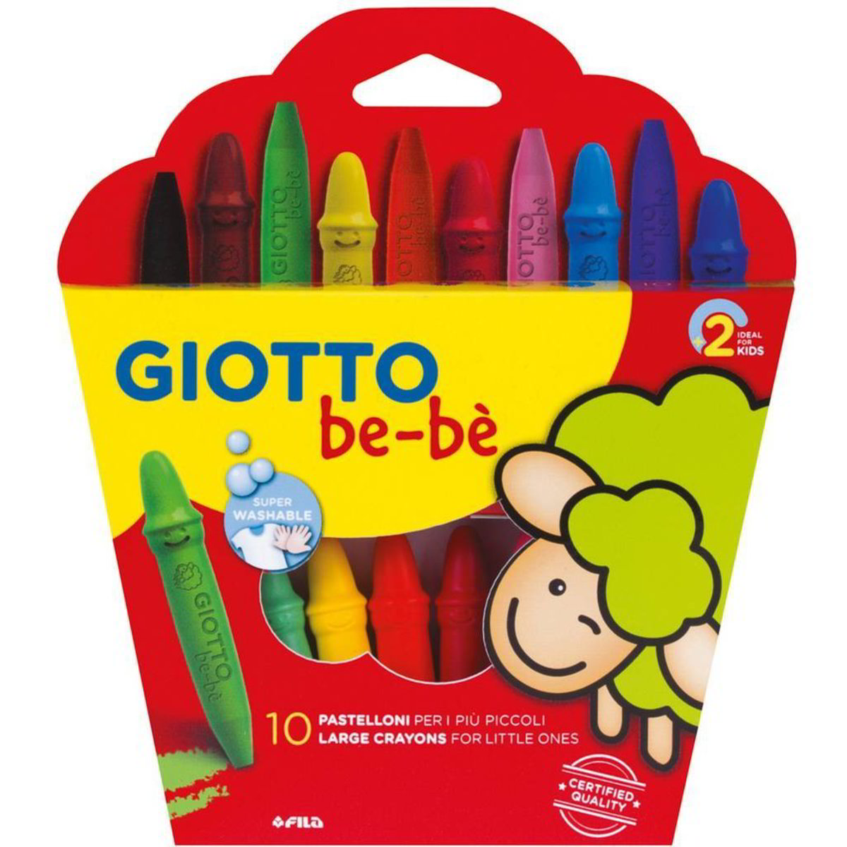 Pastelli colorati per bebè x10 GIOTTO 1 PZ - Coop Shop