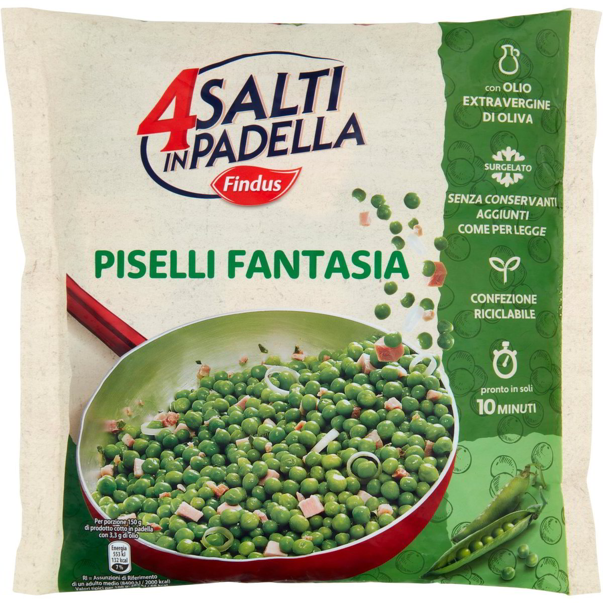 Piselli fantasia FINDUS 450 G - Coop Shop