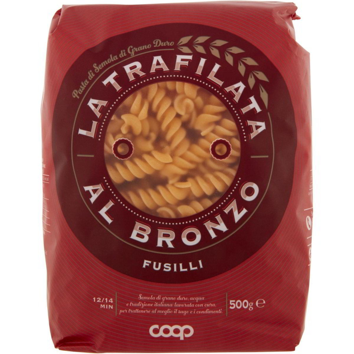 Fusilli rigati trafilati al bronzo COOP 500 G - Coop Shop