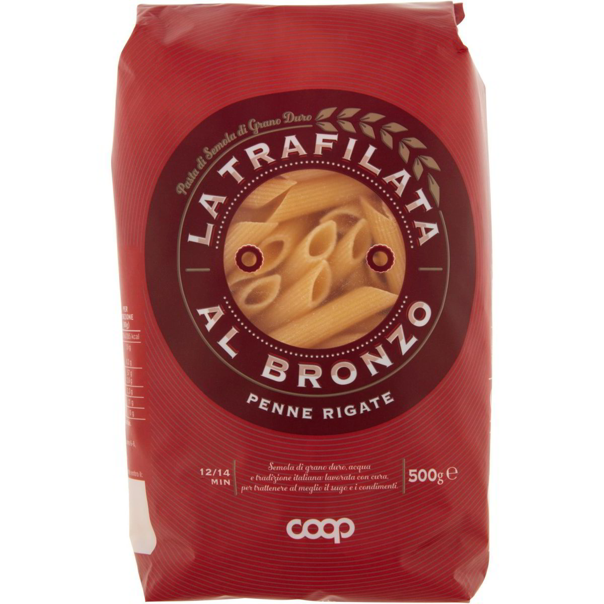 Penne rigate trafilate al bronzo COOP 500 G - Coop Shop