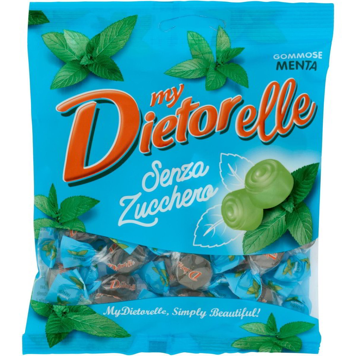 Caramelle gommose alla menta DIETORELLE 70 G - Coop Shop