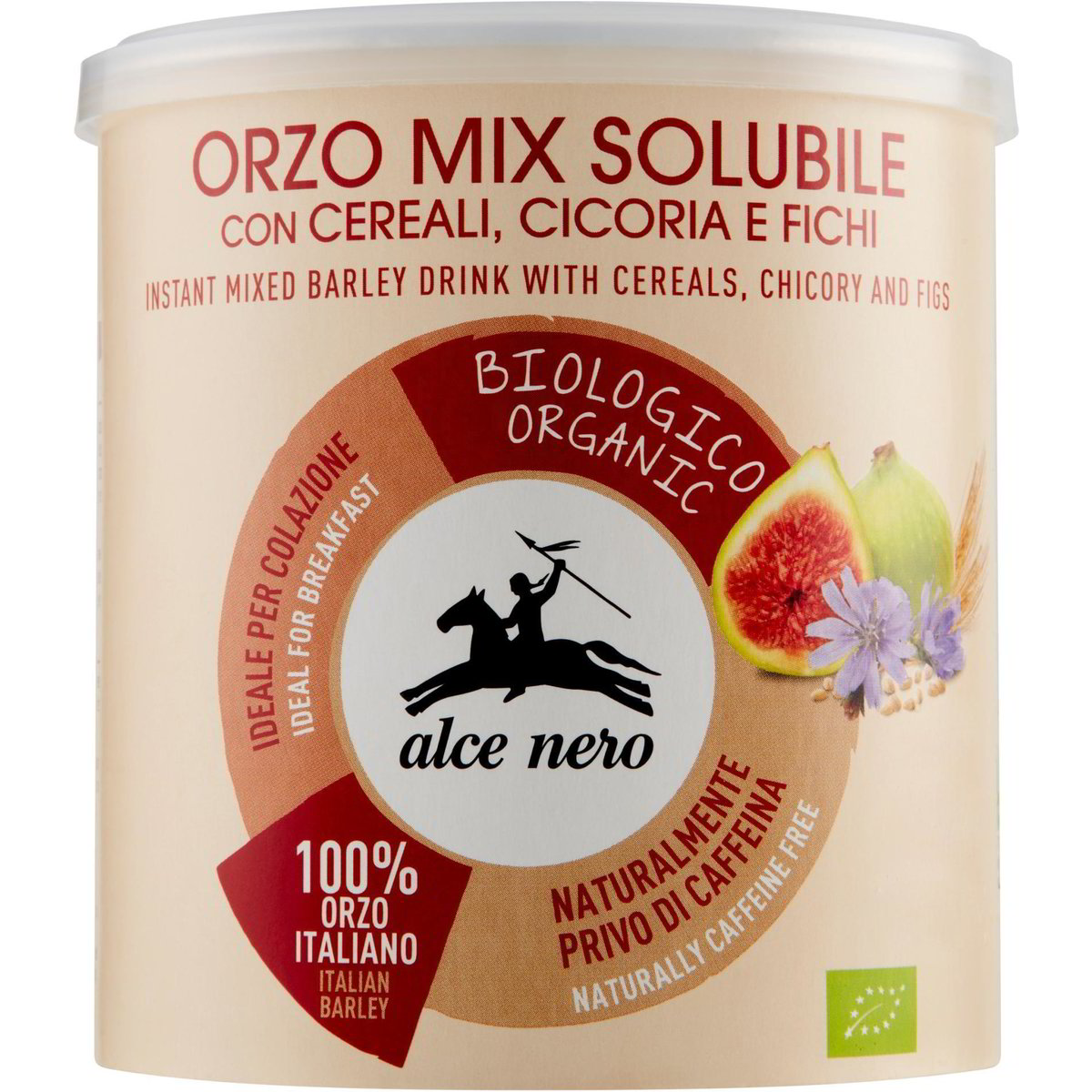Orzo mix solubile con cereali/cicoria/fichi ALCE NERO 125 G - Coop Shop